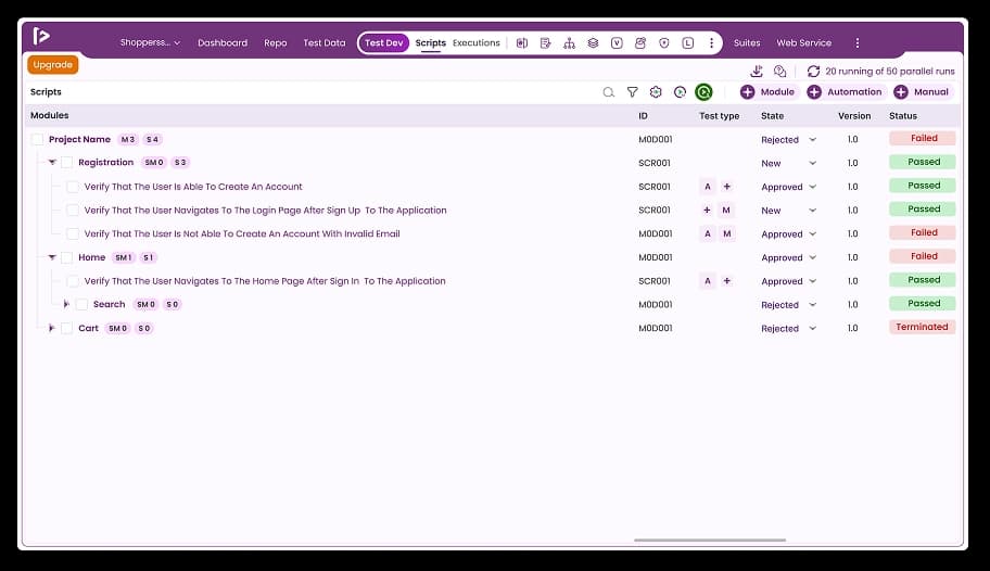 Ai Scriptless Automation Testing Tool Fireflink