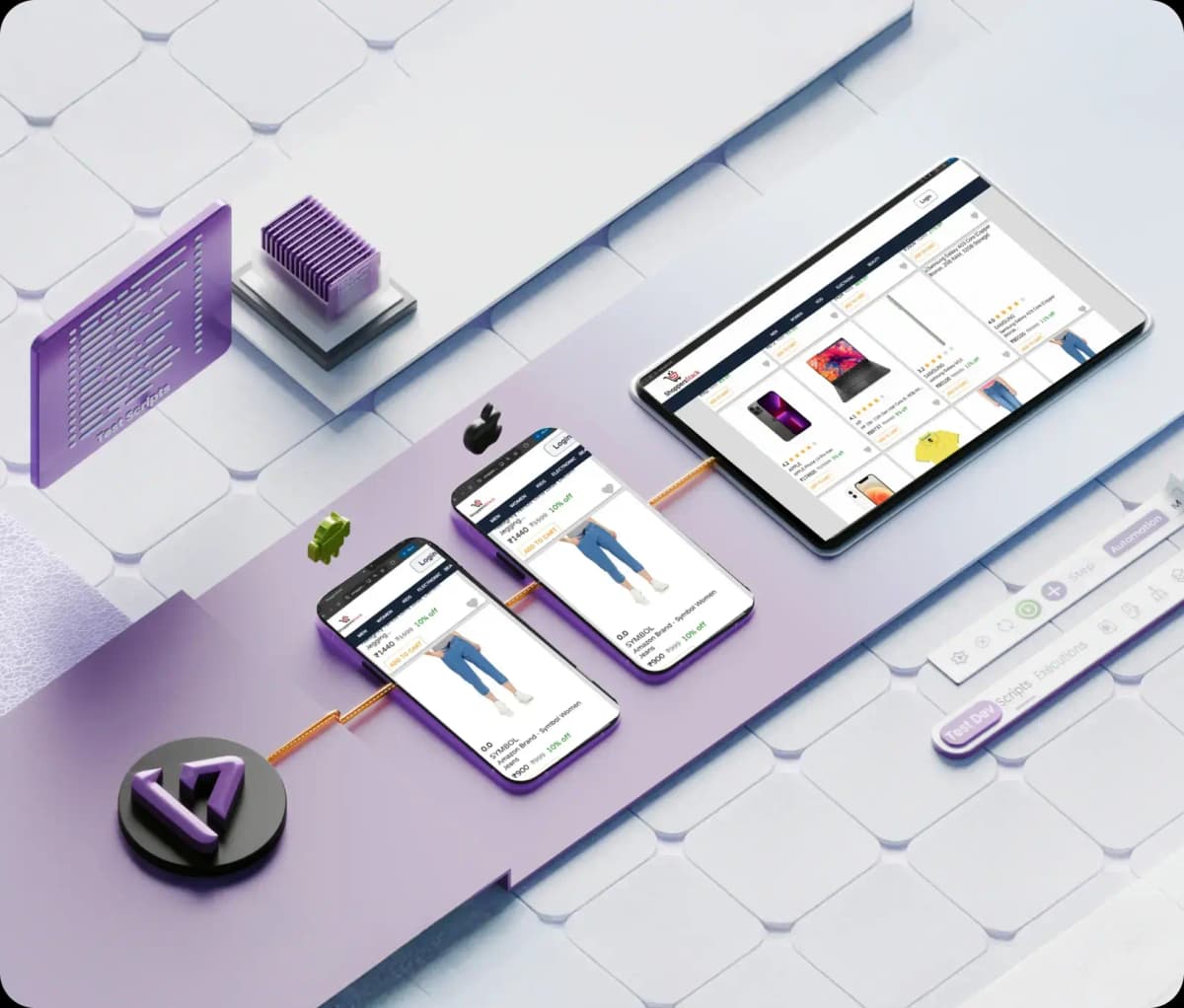 Mobile App Automation Testing Fireflink